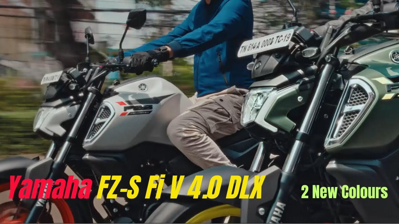 2024 Yamaha FZ-S Fi Version 4.0 DLX Launched With 2 New Colours at Rs 1 ...