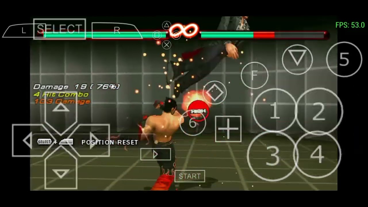 tekken 6 Jin's death combo | button inputs in description - YouTube