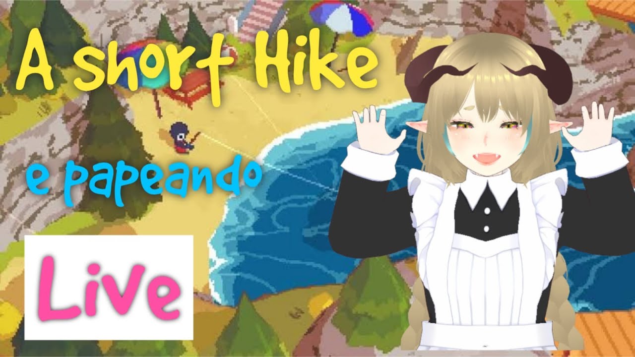 Jogando A short Hike e papeando - YouTube