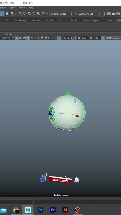 Rigging a Face in Autodesk Maya #maya #animation #rigging - YouTube