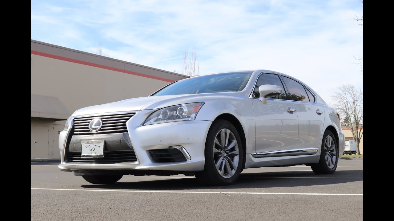 This 2014 Lexus LS 460 has close to 100k miles and is ready to go ...