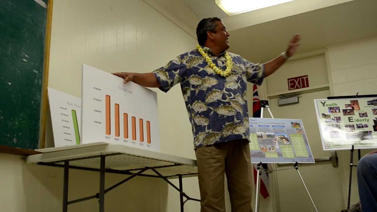 Talk story with the mayor of Hawaii Island Intros - pt 2/2 HD - YouTube