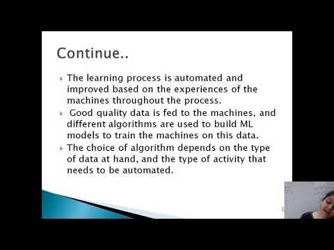 Introduction to Machine Learning lecture 8 - YouTube