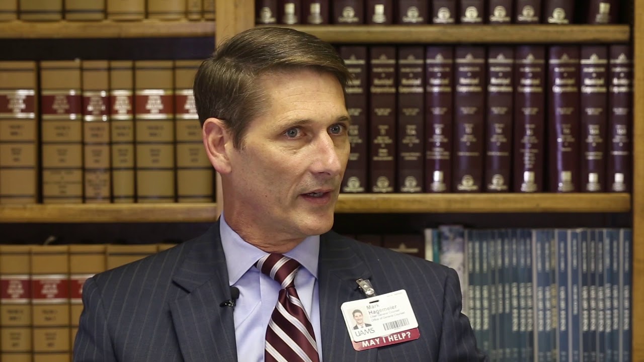 Faces of UAMS: Mark Hagemeier, J.D. - YouTube