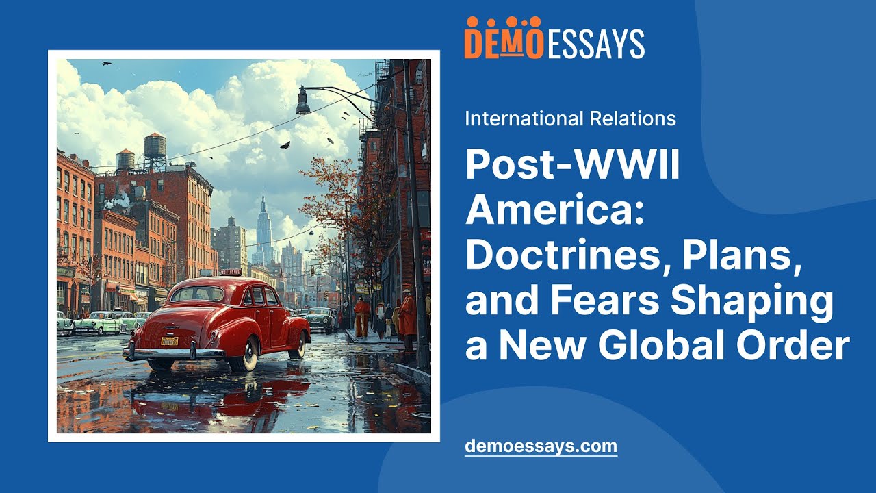 Post-WWII America: Doctrines, Plans, and Fears Shaping a New Global ...