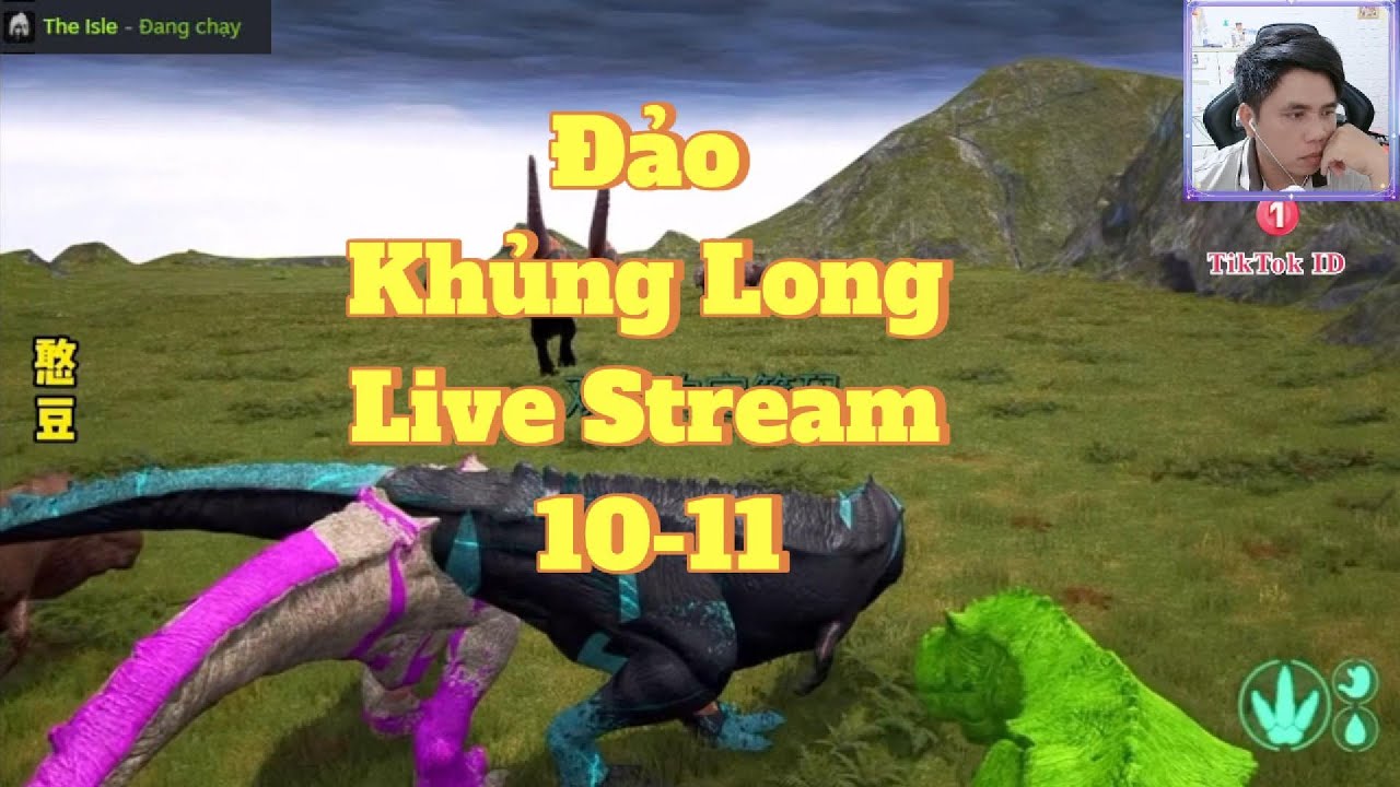 Đảo Khủng Long | Live Stream 10-11 - YouTube