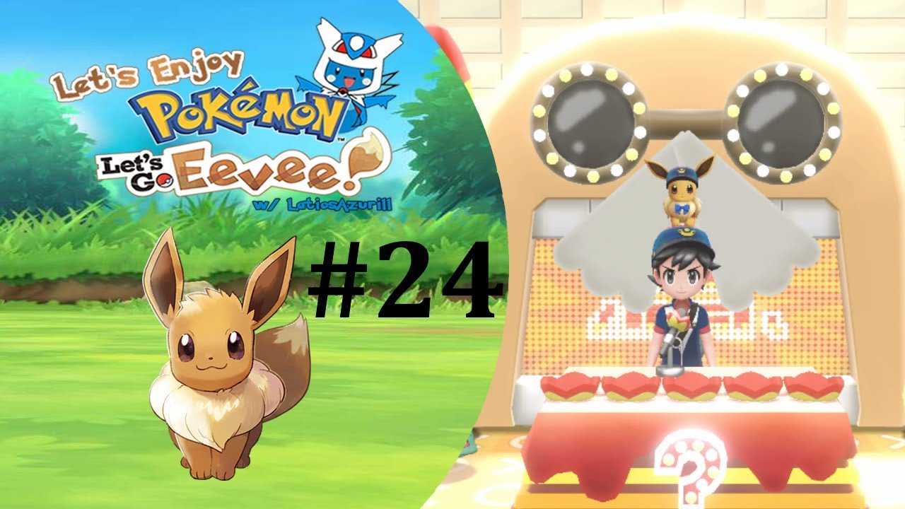 Let's Enjoy Pokemon Let's Go Eevee: Part 24 - Time to Hit the Gym - YouTube