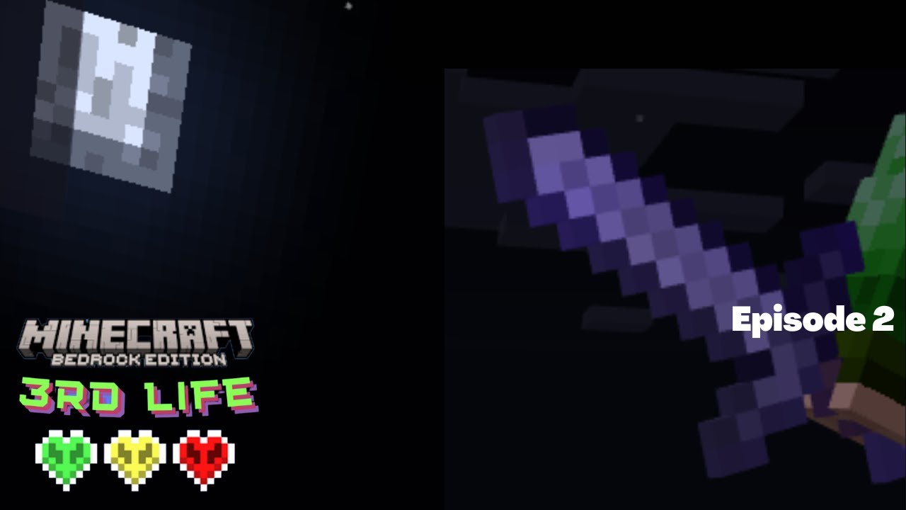 Oh no... | Ep. 2 | Minecraft Bedrock edition 3rd life | Inspired by ...