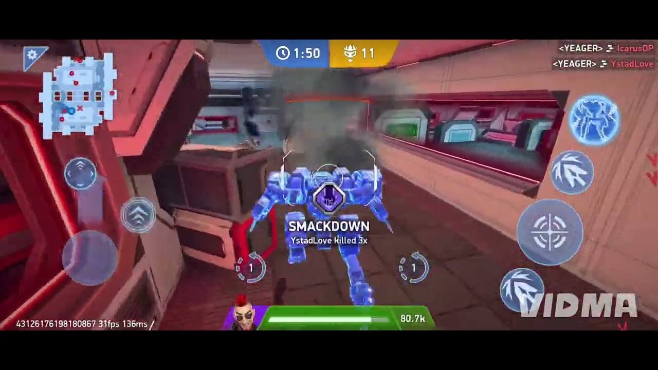 Mech arena: 25kill with eclipse 🤯, Name in game:YEAGER - YouTube