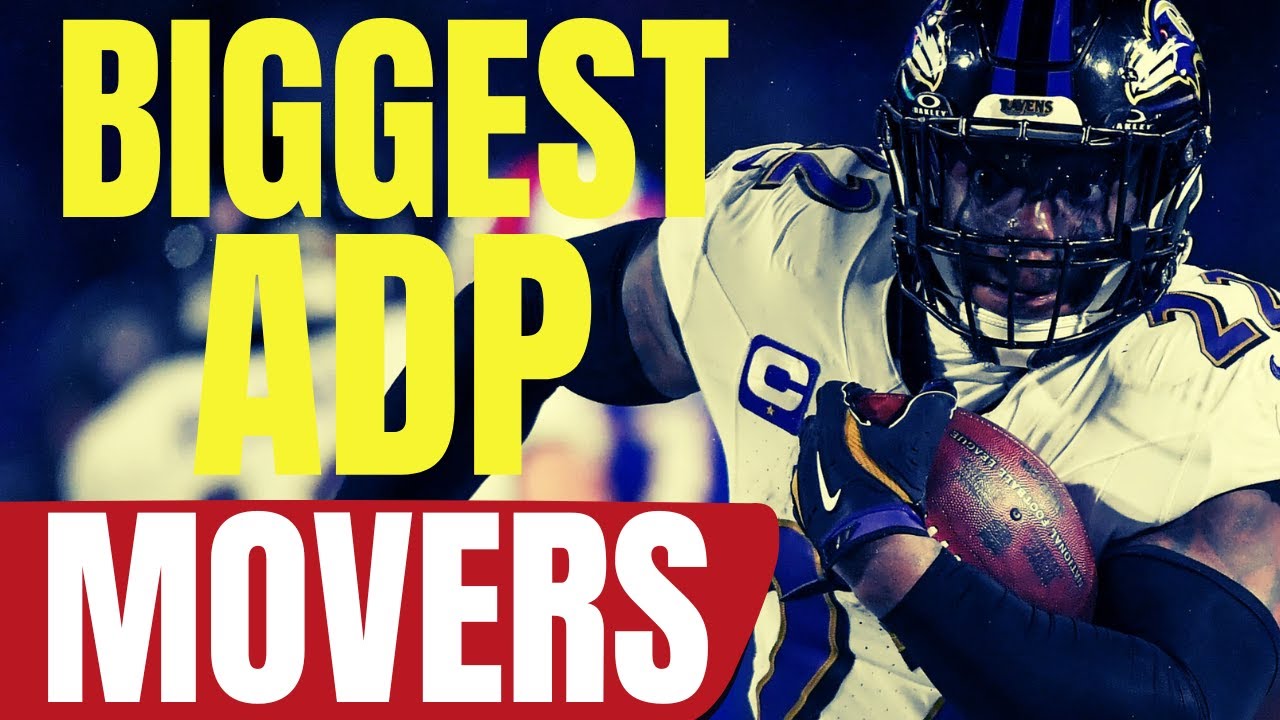 BIGGEST ADP MOVERS in 2025 Fantasy Football | Risers & Fallers You NEED ...