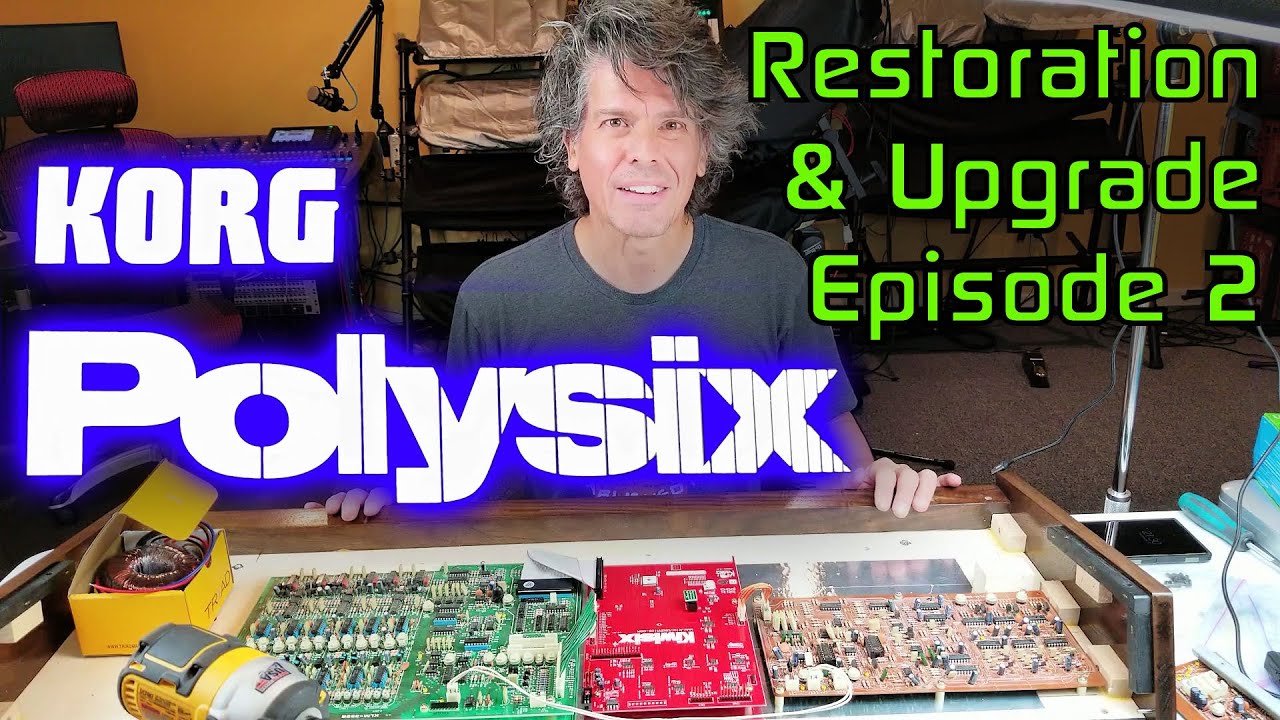 Repairing & Restoring a Korg Polysix to Better Than New! Episode 2: Tearing it Apart - YouTube