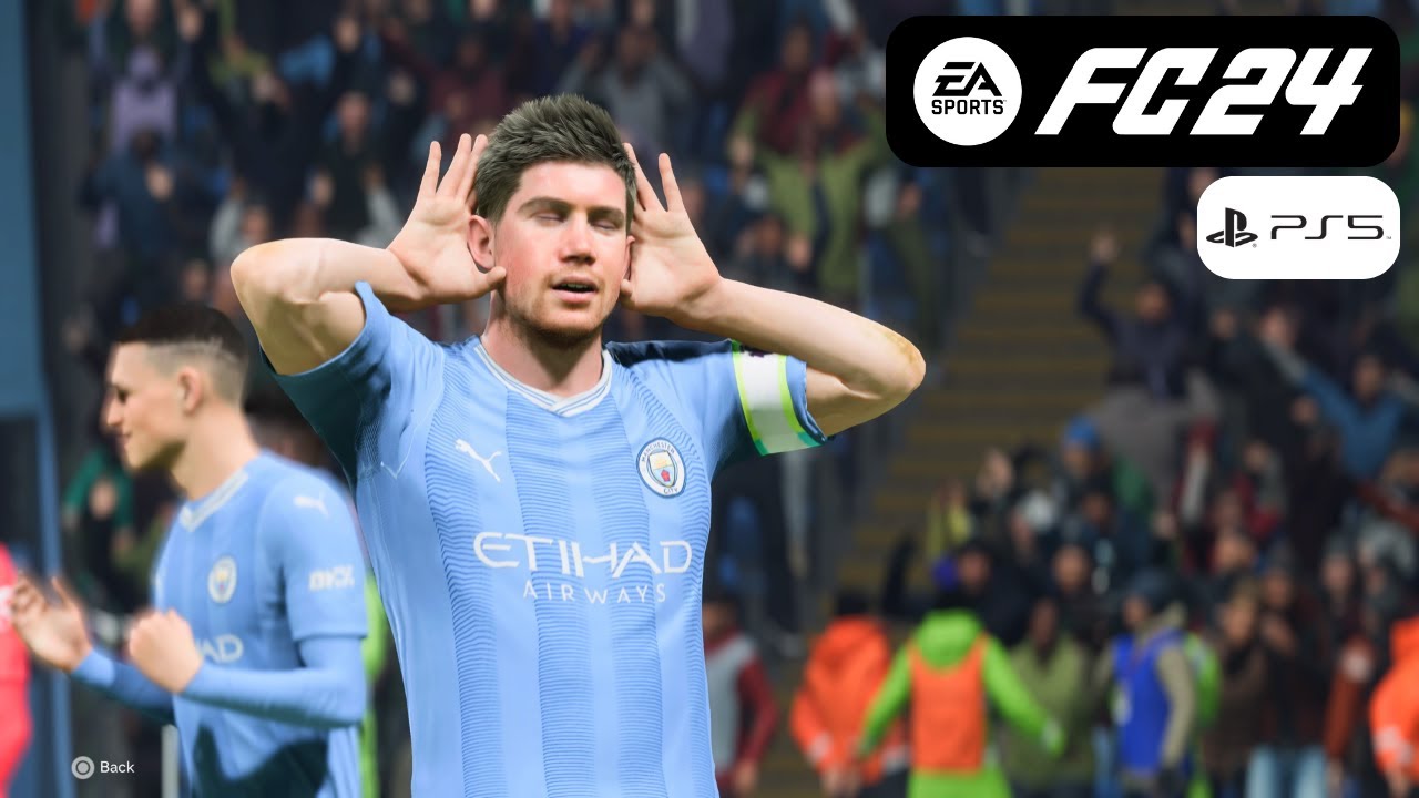 Manchester City Manchester United | FC 24 | PS5™ | [4K] - YouTube