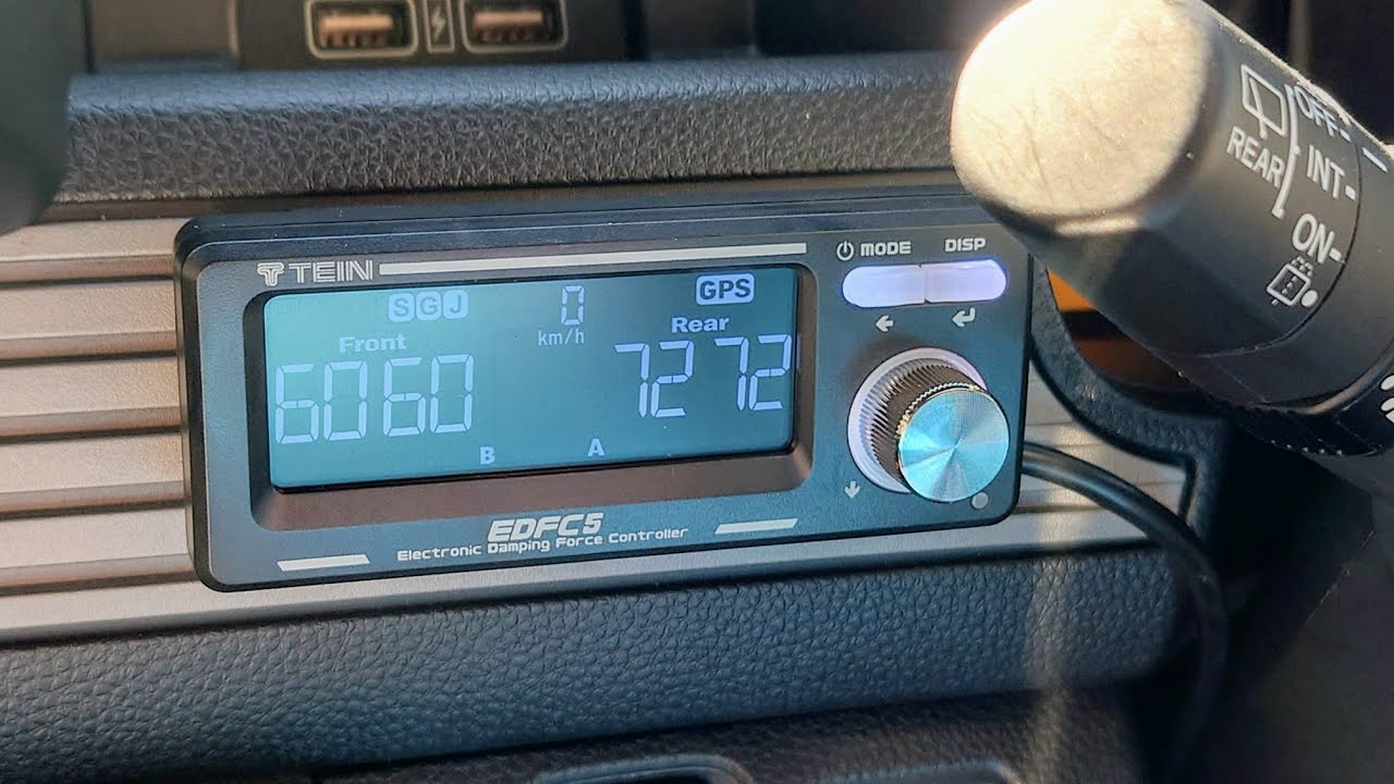 【N-VAN】TEIN EDFC5 動作確認動画 - YouTube