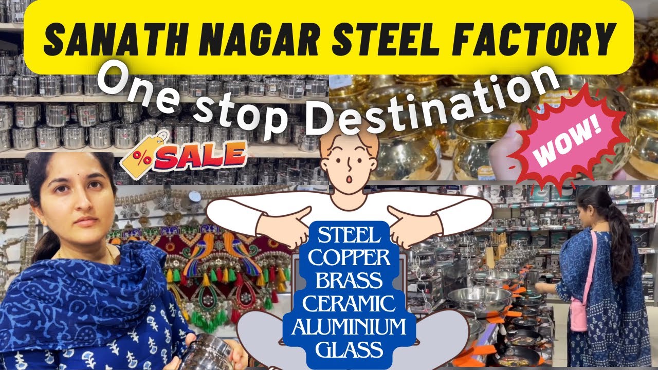 SanathNagar Steel Factory 😇with PRICES | Agromech Industries in ...