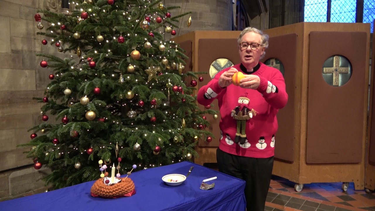 Making a Christingle with Canon Chris - YouTube