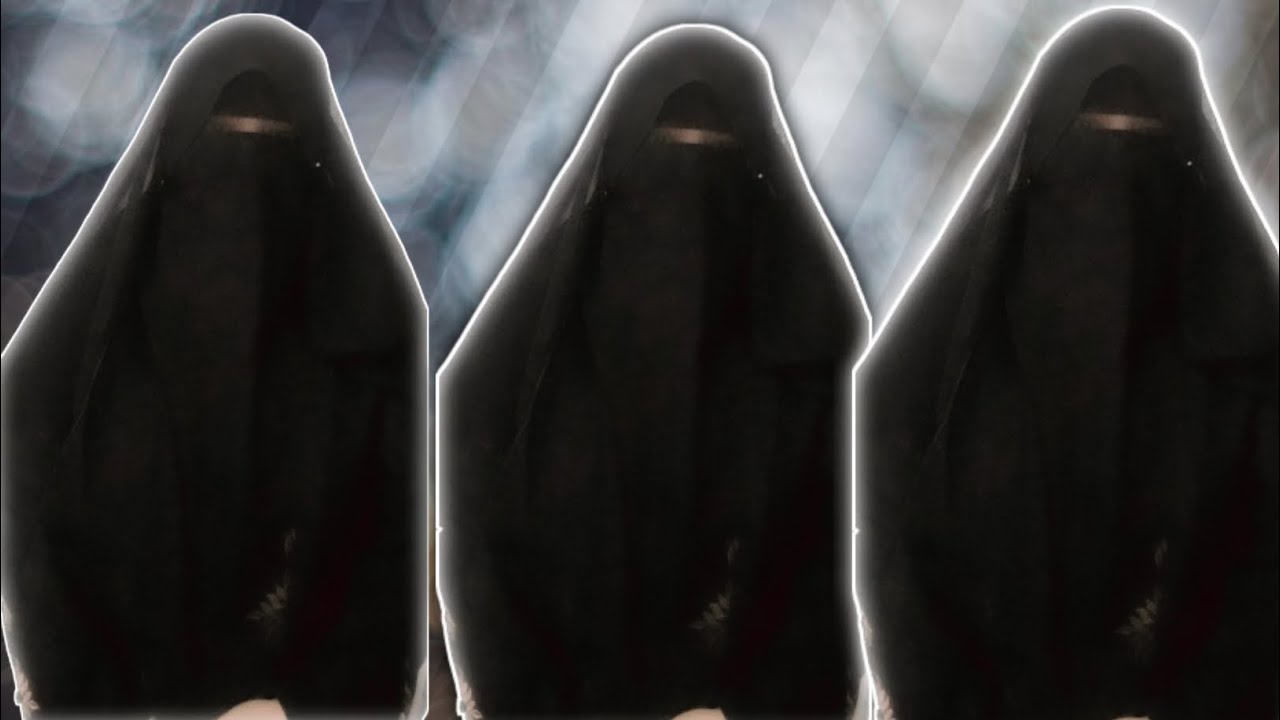 Pinless full coverage , Eye Coverage niqab & hijab tutorial - YouTube