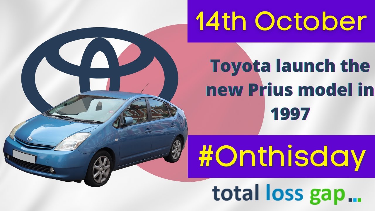 On this Day 14th October The first Toyota Prius model was launched in ...
