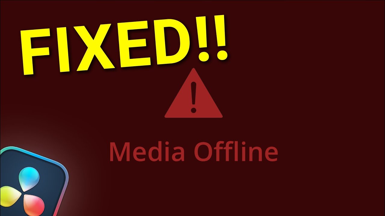 How to Fix Media Offline DaVinci Resolve 20 (100% Works) - YouTube