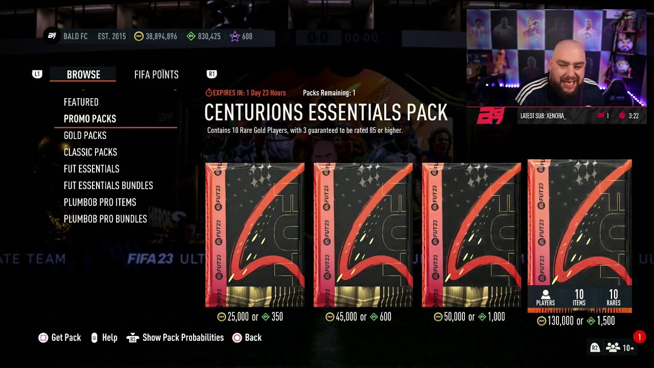 Bateson87 opens his Centurions Essentials Pack - YouTube