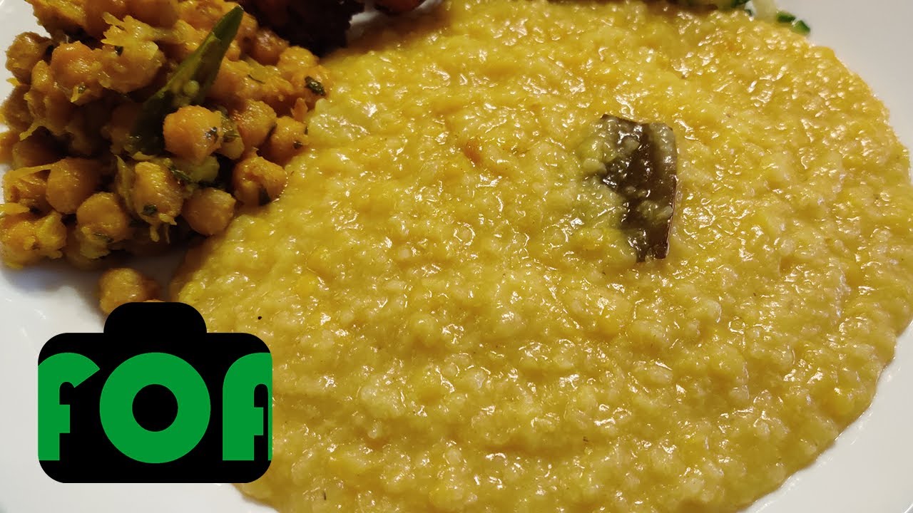Kisuri - rice and lentil savoury porridge (Ramadan recipes) - YouTube