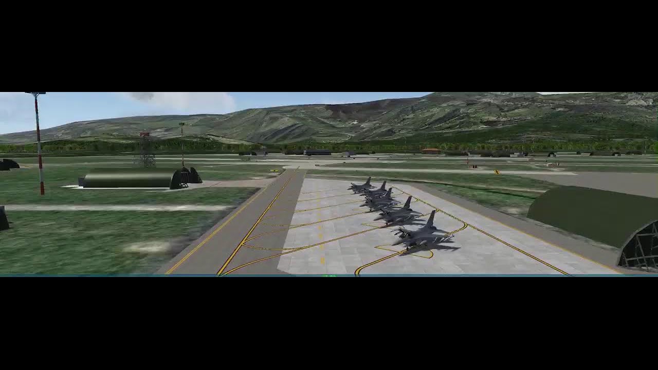 Falcon BMS mission with 185th.co.uk - YouTube