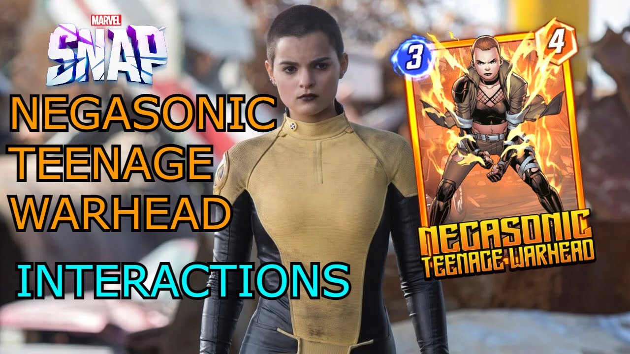 New Card Interactions! (Negasonic Teenage Warhead) - YouTube