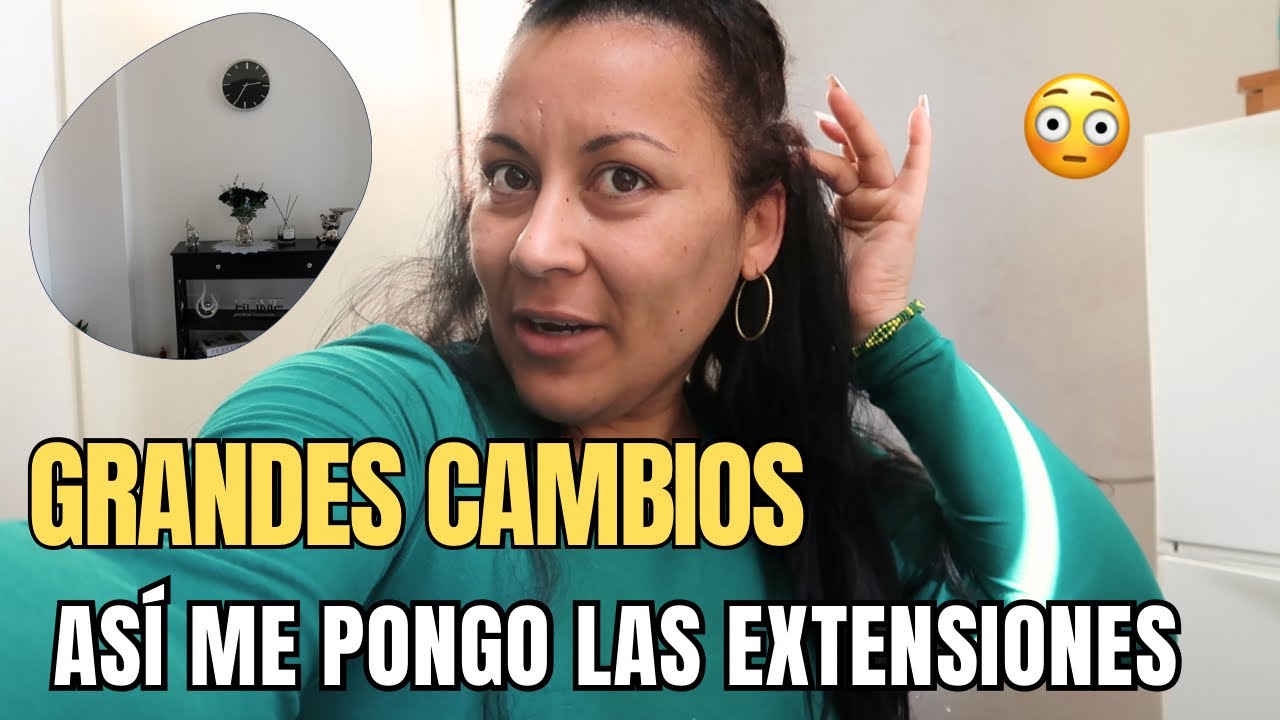 MI NUEVA FORMA DE VESTIR😳|ASÍ ME PONEN LAS EXTENSIONES🤦🏻‍♀️LA AFRICANA ...