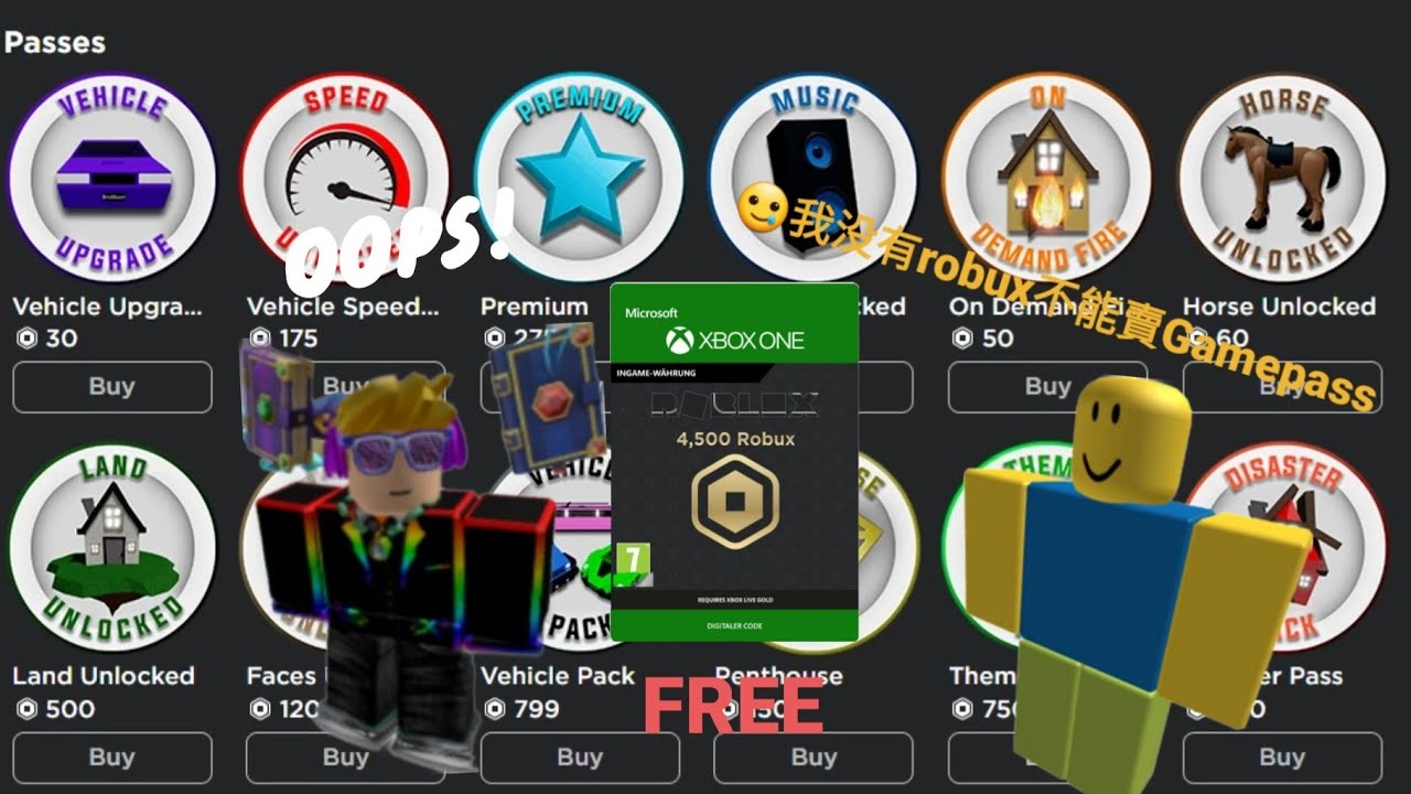 免費robux|製作gamepass 教學 簡單又實用 不妨教教你的朋友|#free#roblox - YouTube