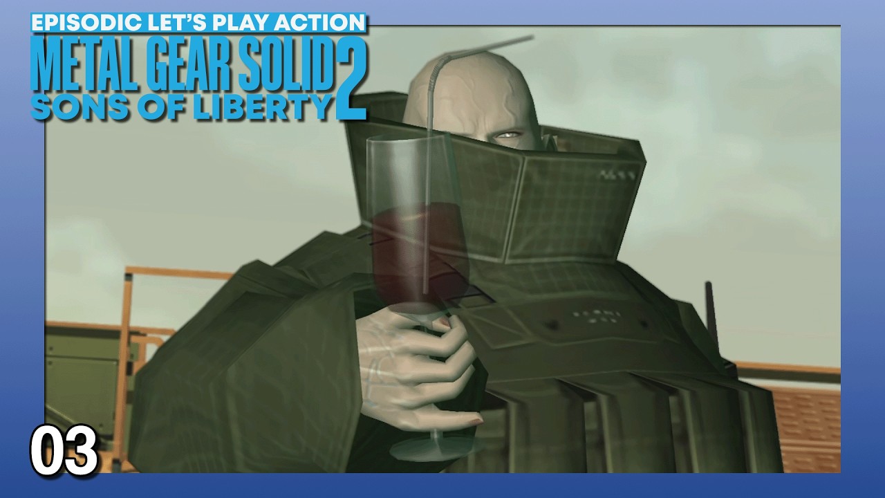 MGS2, Part 03: Mr. X Goes To Big Shell // EPISODIC LET'S PLAY ACTION ...