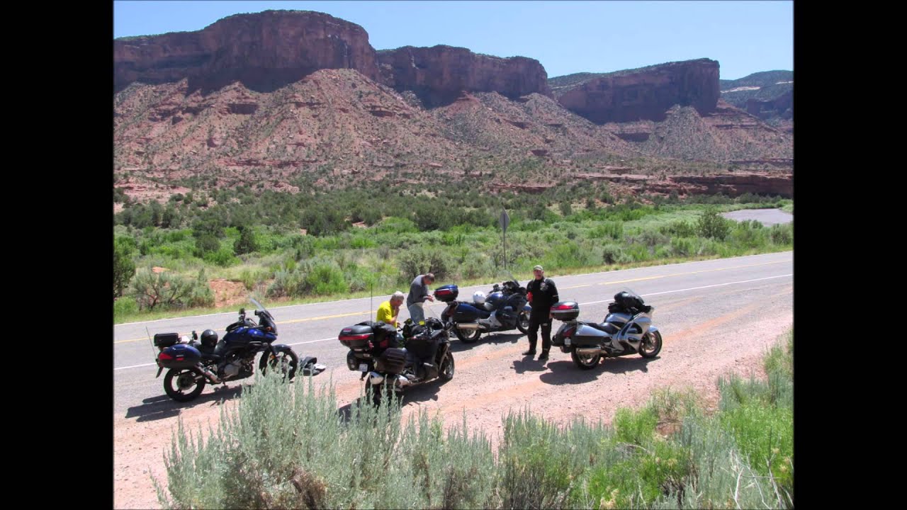 Colorado Utah Motorcycle Ride 2014 - YouTube