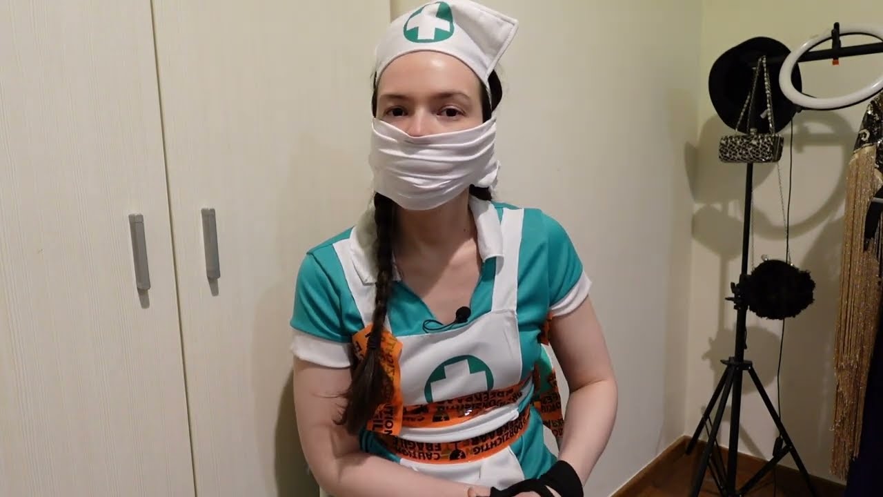 teaser of a custom ASMR Nurse gets captured by a child. Order your ...