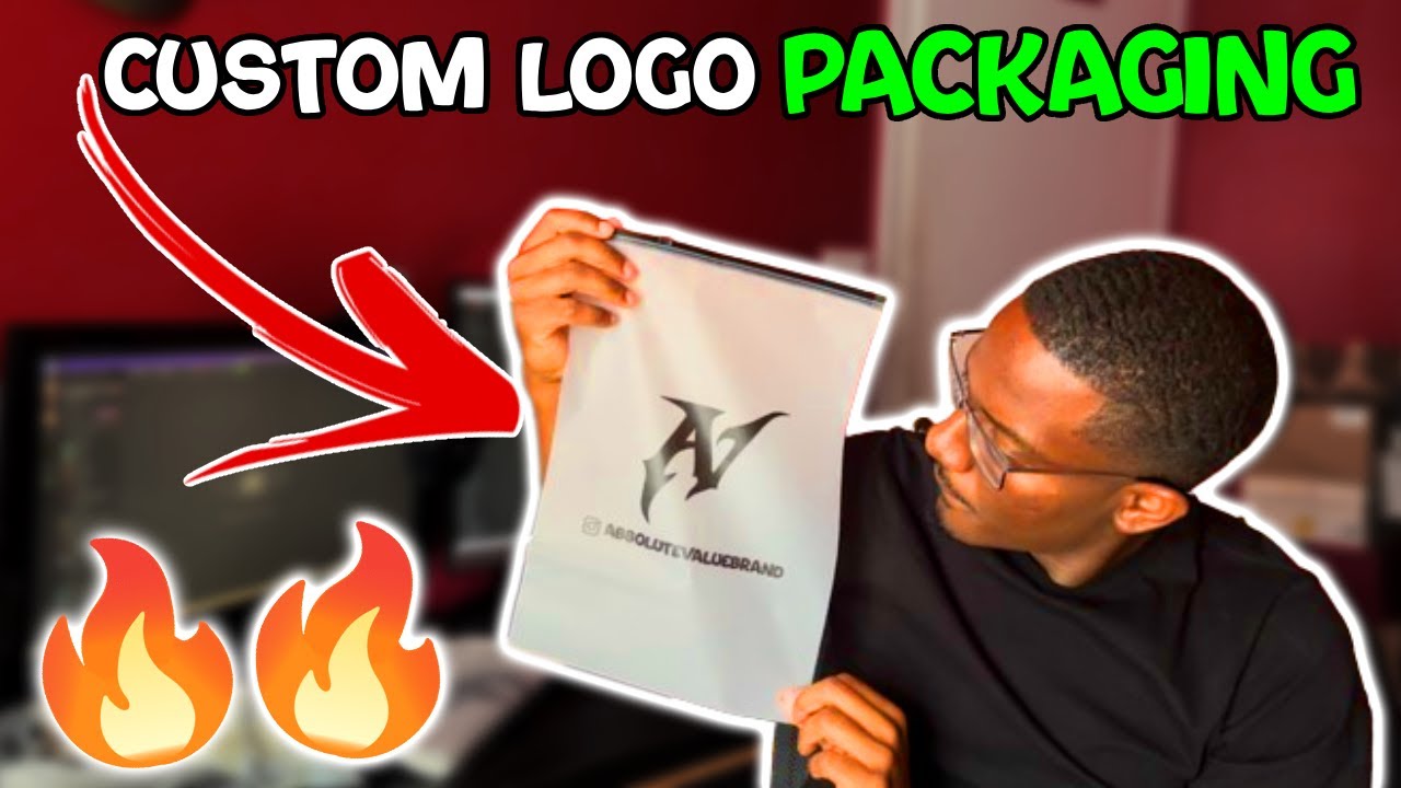 I Ordered Custom Packages For My Clothing Brand ! - YouTube