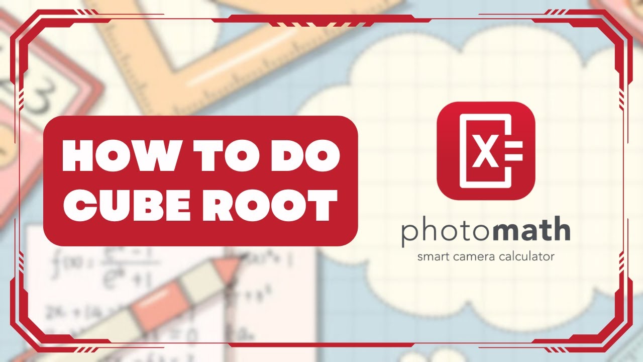 How to Solve Cube Roots Using Photomath - A Simple Guide - YouTube