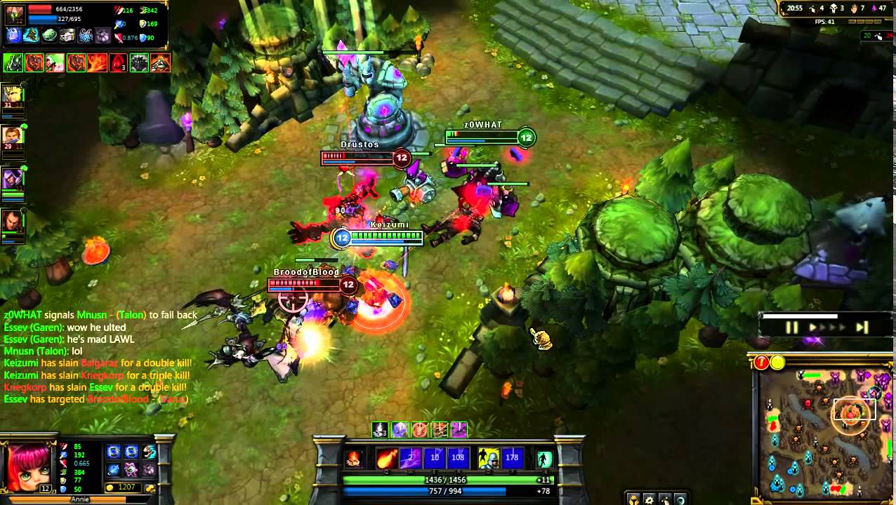 Annie pentakill pro max level League of Legends - YouTube