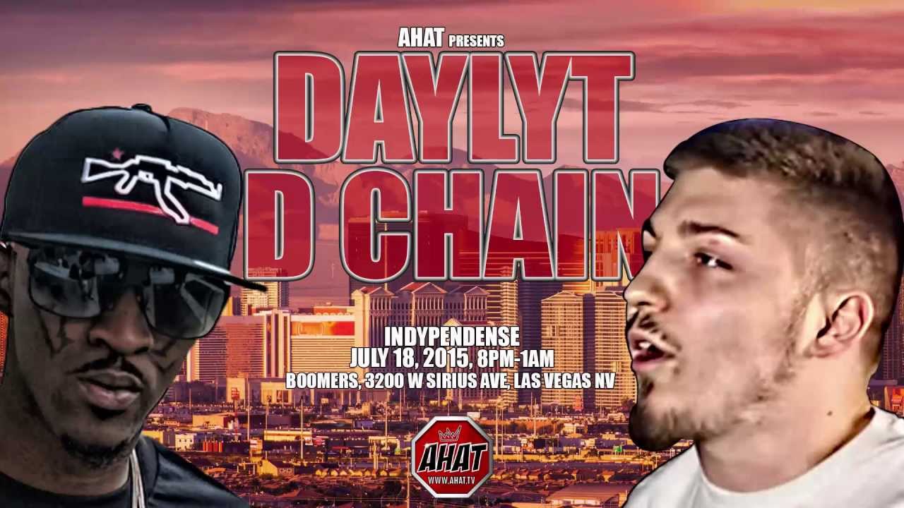 Daylyt vs D Chain AHAT Rap Battle - YouTube