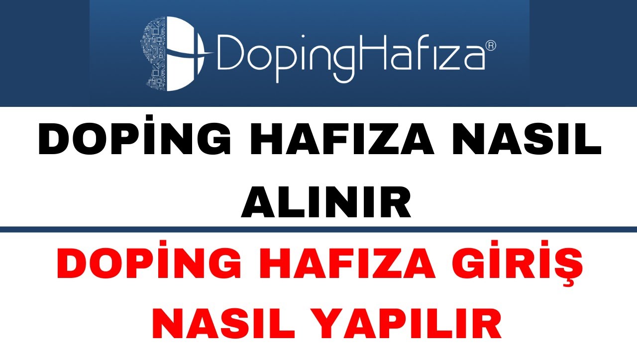 Doping Hafıza Nasıl Alınır - Doping Hafıza Nasıl Giriş Yapılır - YouTube