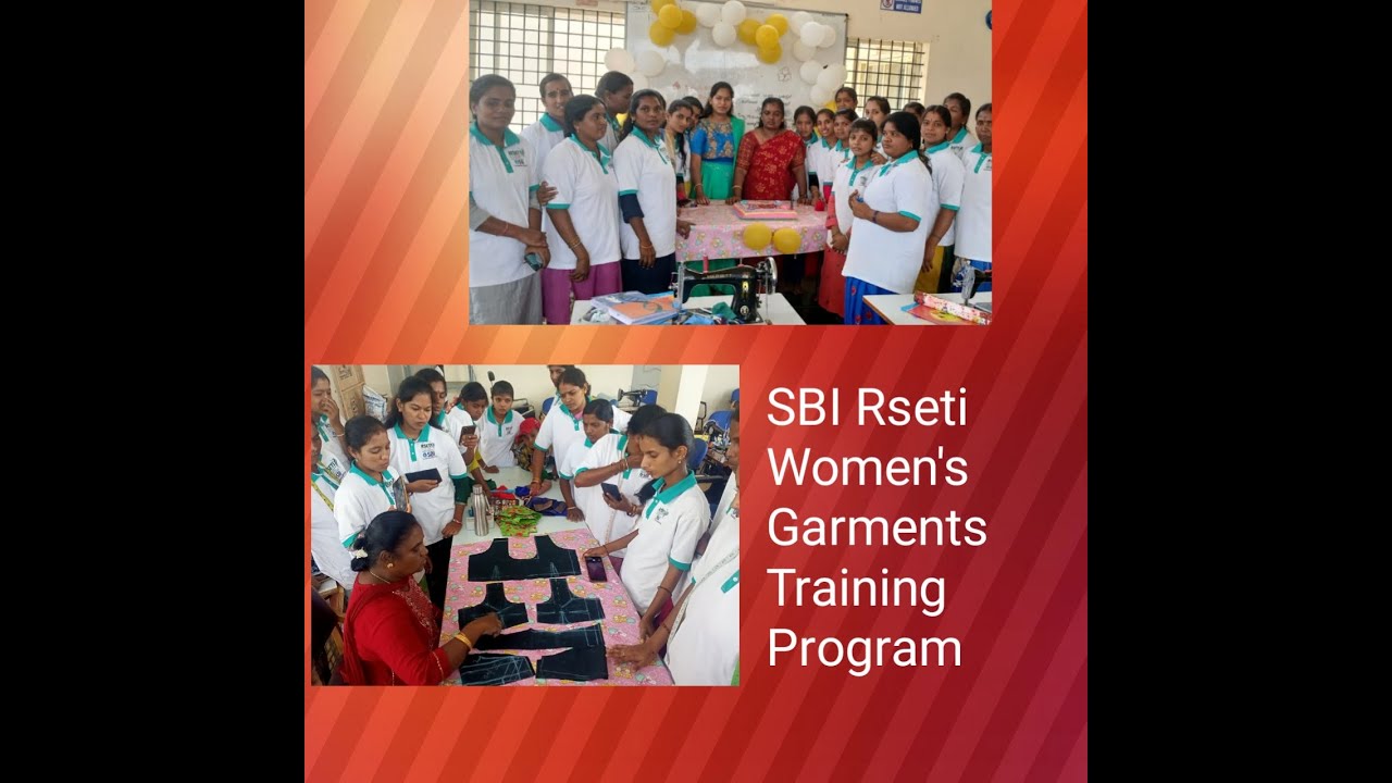 SBI Rseti Women's Garments Tailoring TrainingProgram.Chamarajanagara ...