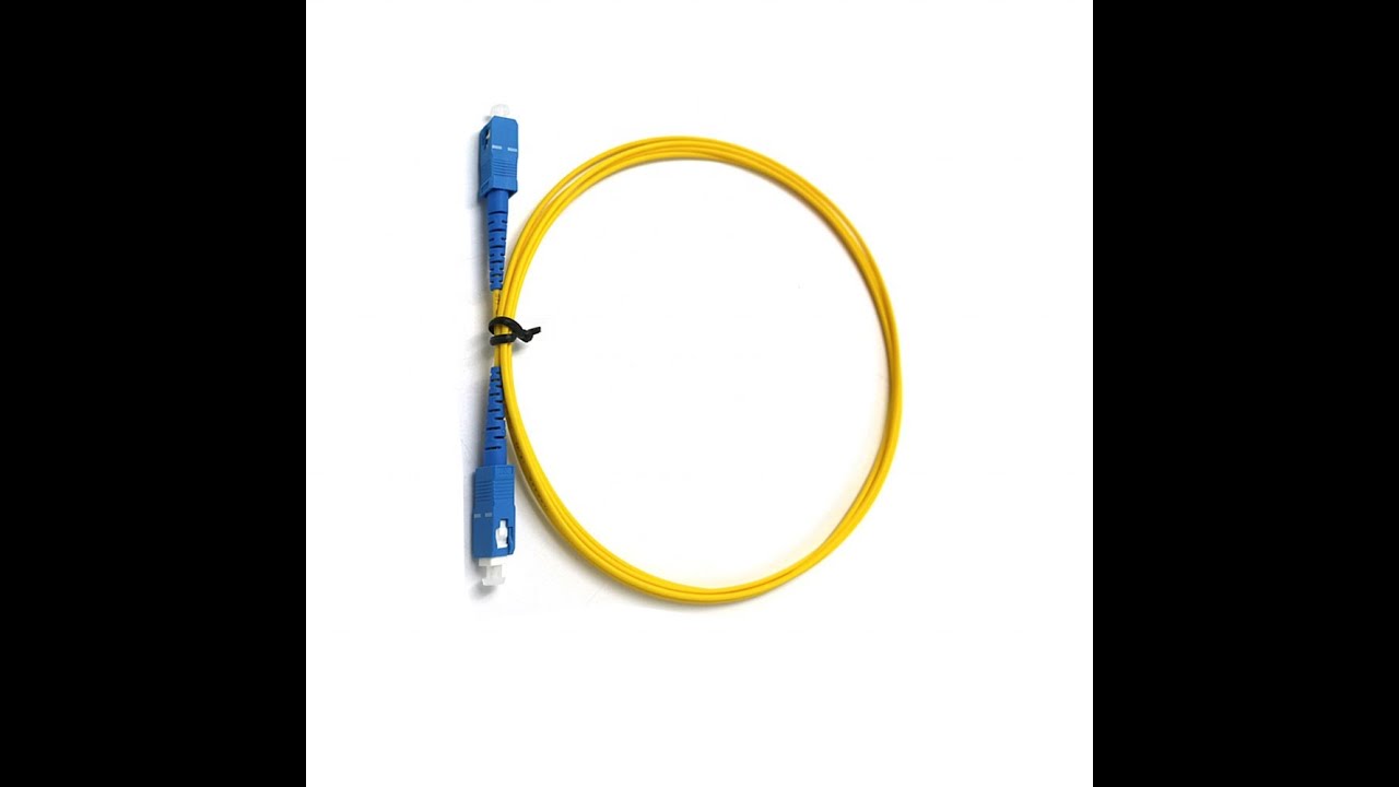 First step of producing fiber optic patch cord crimping the ferrule ...