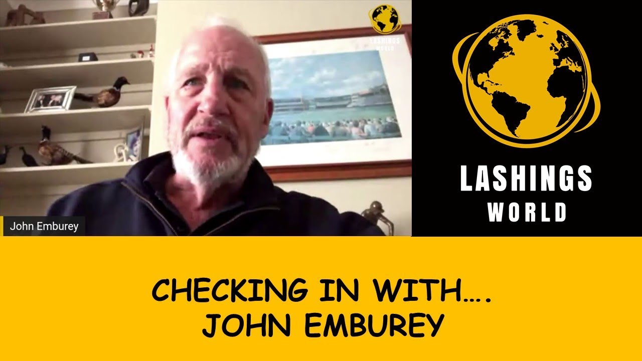 CHECKING IN WITH JOHN EMBUREY - YouTube