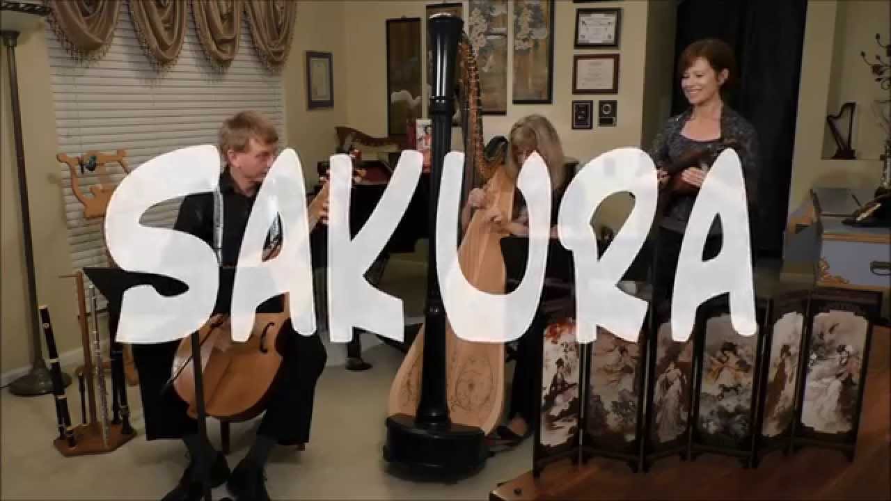 'Sakura, Sakura' 'Cherry Blossoms' Japanese Folk Song performed by ...