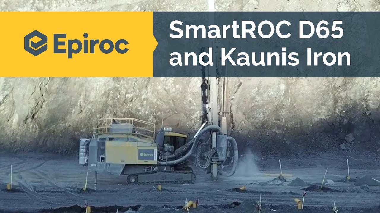 SmartROC D65 – First choice for Kaunis Iron - YouTube