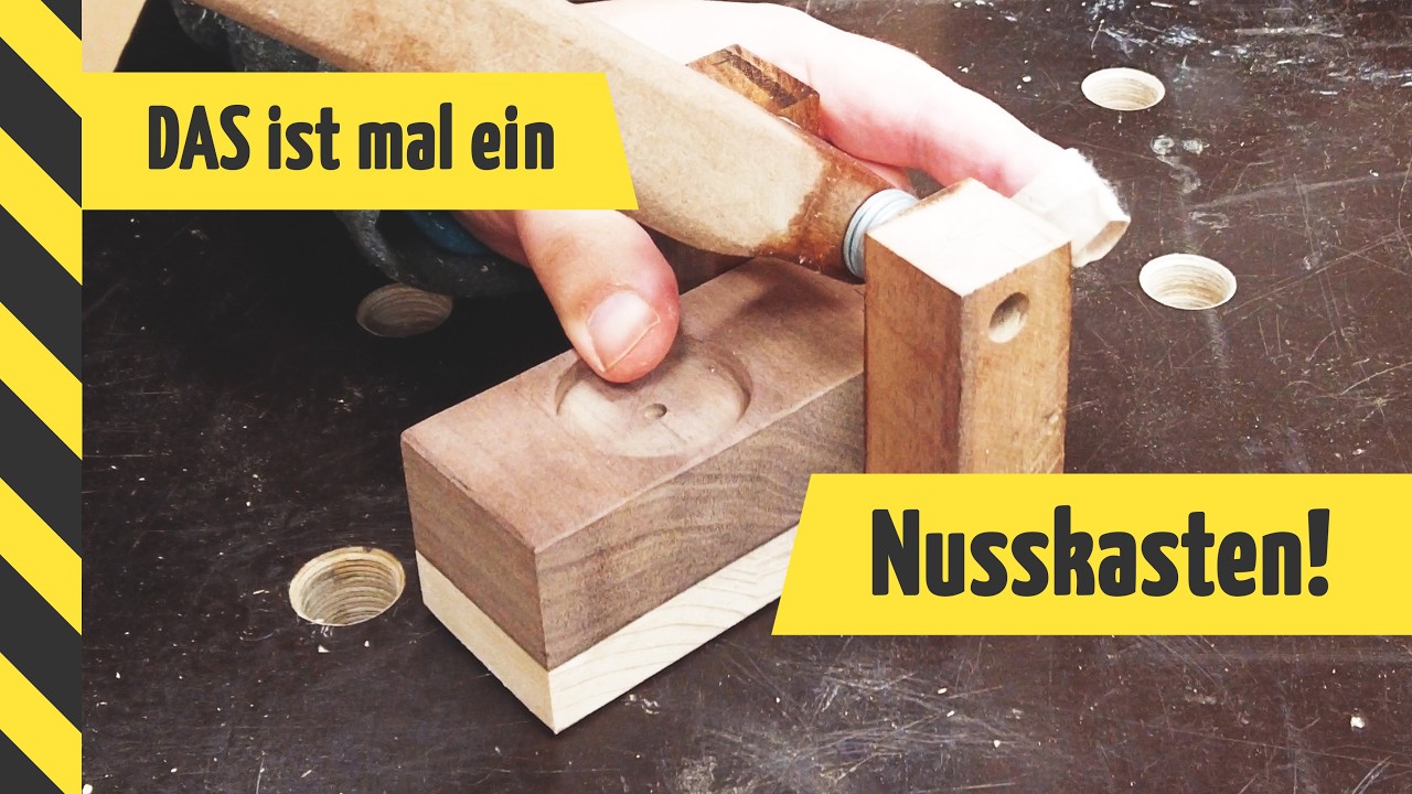 So knackt man Nüsse heute! 😅· DIY · Nussknacker selbst bauen! - YouTube