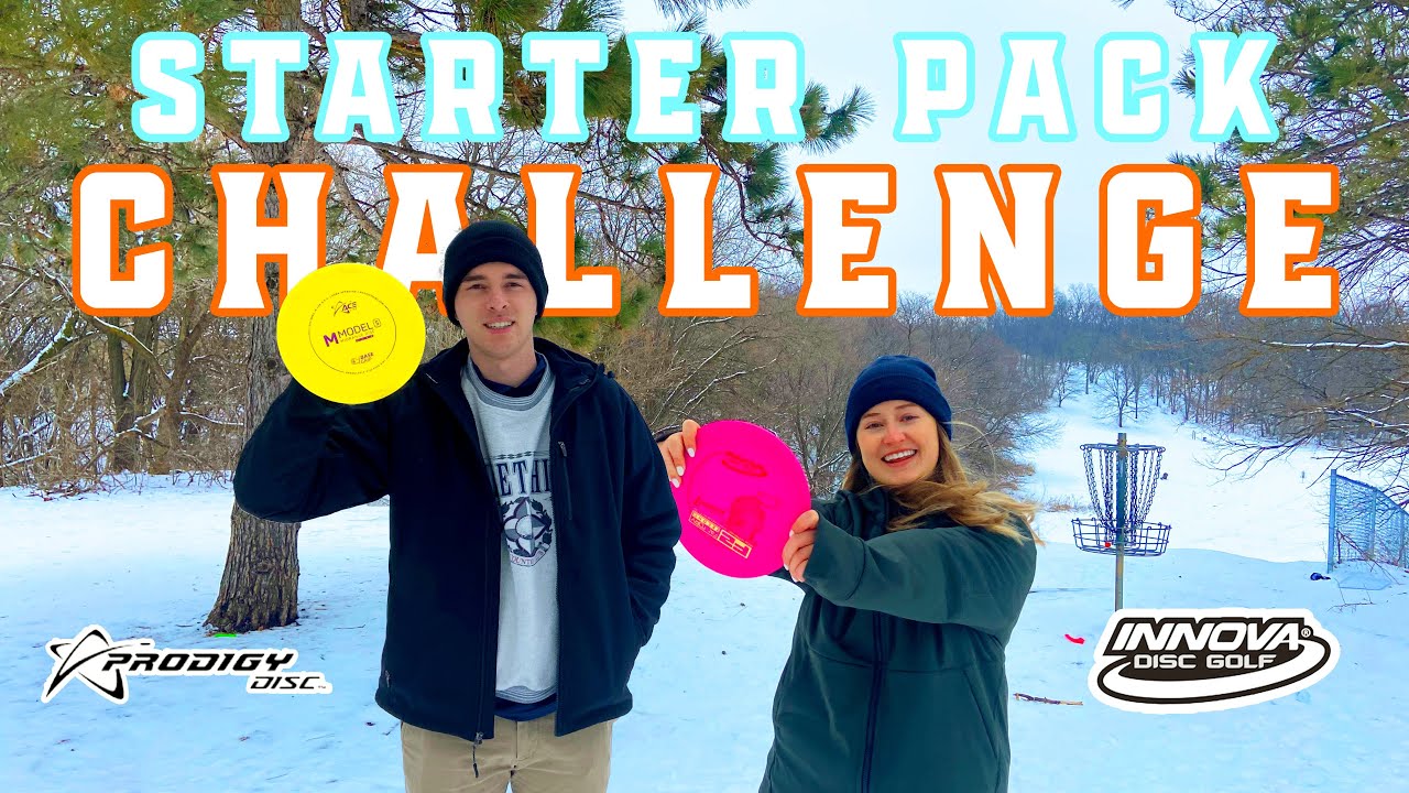 ULTIMATE DISC GOLF STARTER PACK CHALLENGE | Innova vs Prodigy - YouTube
