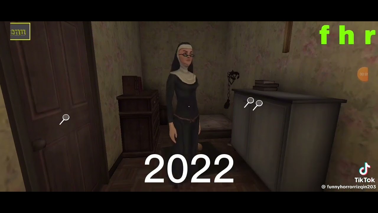 evil nun 1999 vs 2018 vs 2022 - YouTube