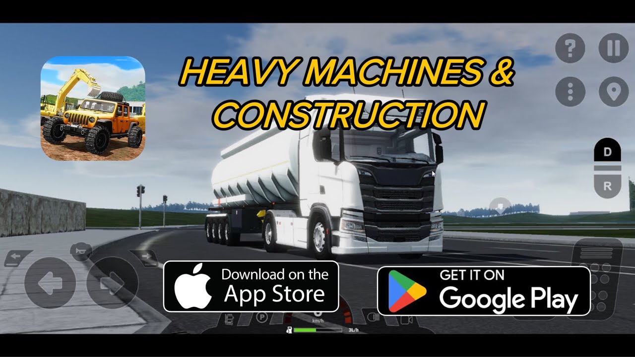 HEAVY MACHINES & CONSTRUCTION by @webperongames | Soon in Android & IOS ...