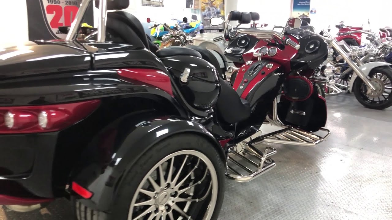 Rewaco Trike RF1-LT2 Touring Automatic Turbo 2020 @THE TRIKE GUY - YouTube