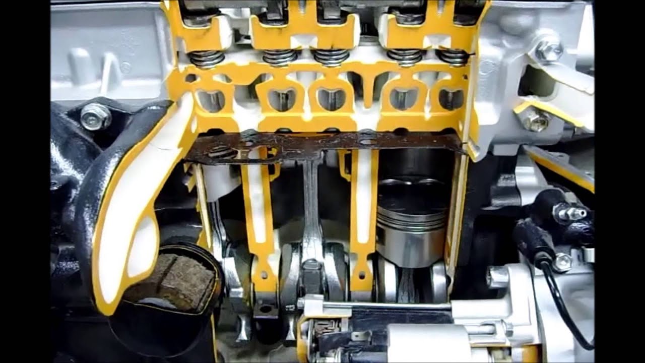 4 Cycle Toyota Gas Engine with Transmission - NADA Scientific - YouTube