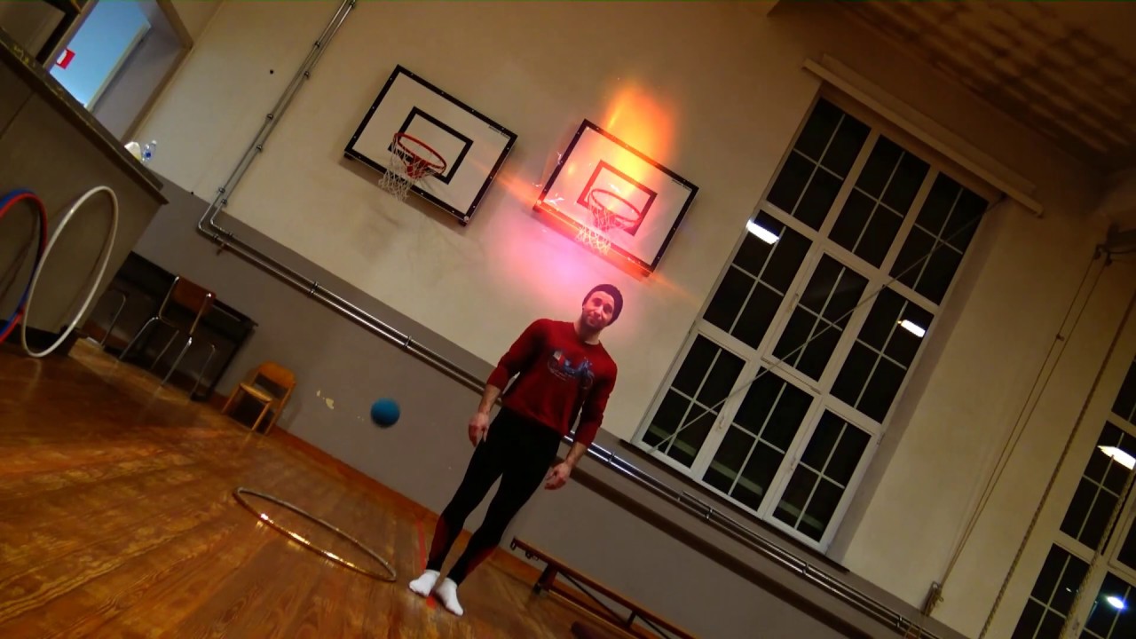 Unbelievable BASKET BALL TRICK SHOT awesome - YouTube