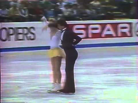 Tracy Wilson and Robert McCall at Budapest 1988 world figure skating ...