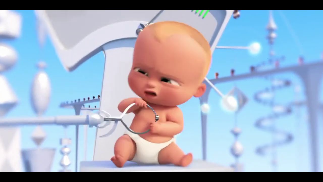 Boss baby first factory scene | welcome to the babycorp - YouTube